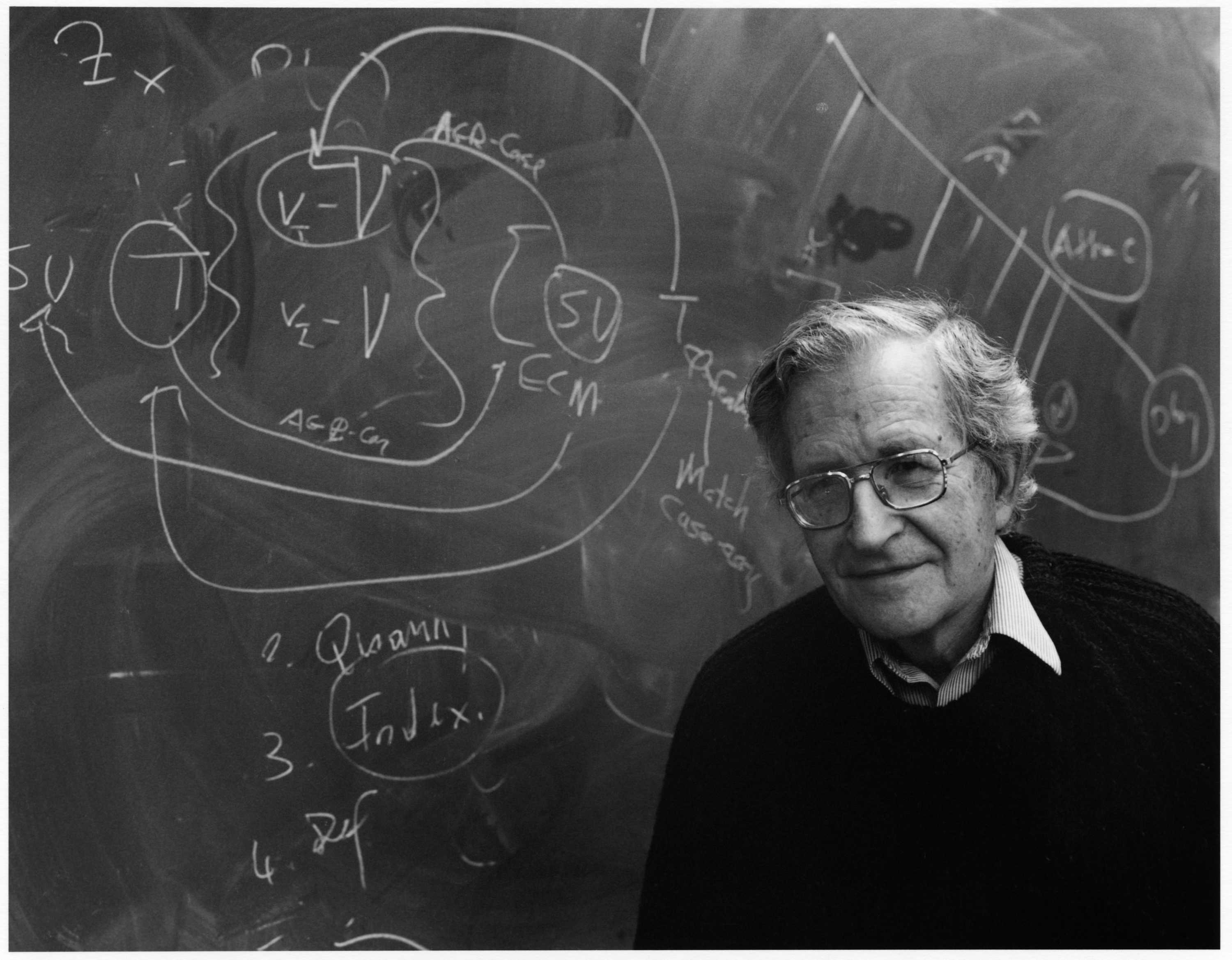 Noam Chomsky on the unsolved mysteries of language and the brain - ABC ...