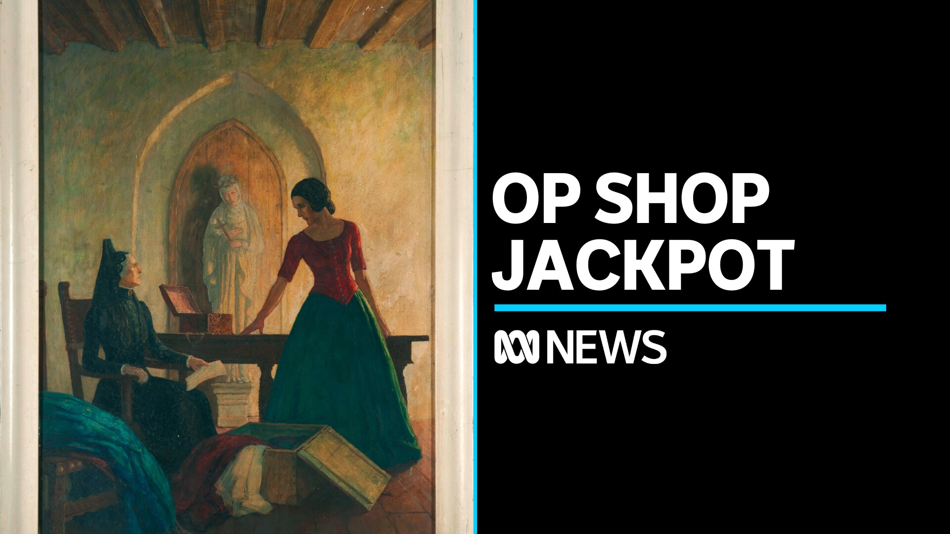 $6 opshop painting sells for $295,000 at auction - ABC News