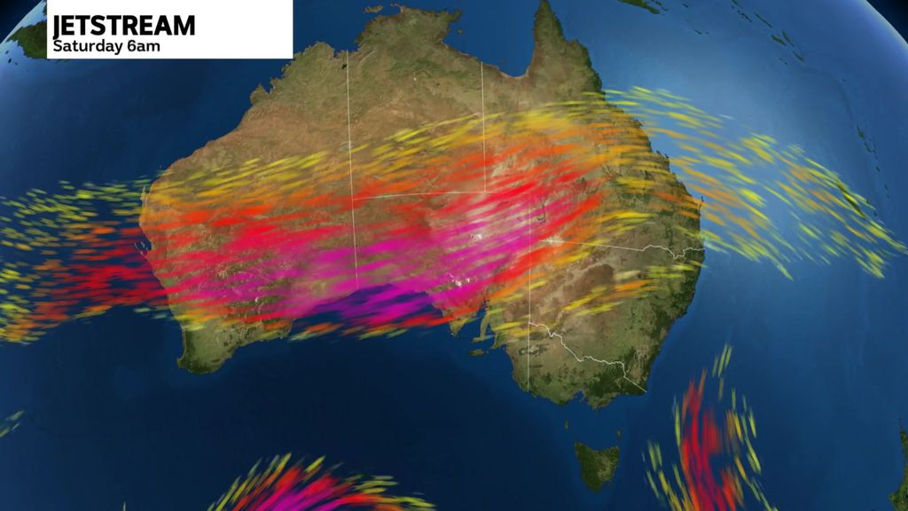 Jetstream forecast expected to enhance thunderstorms - ABC News