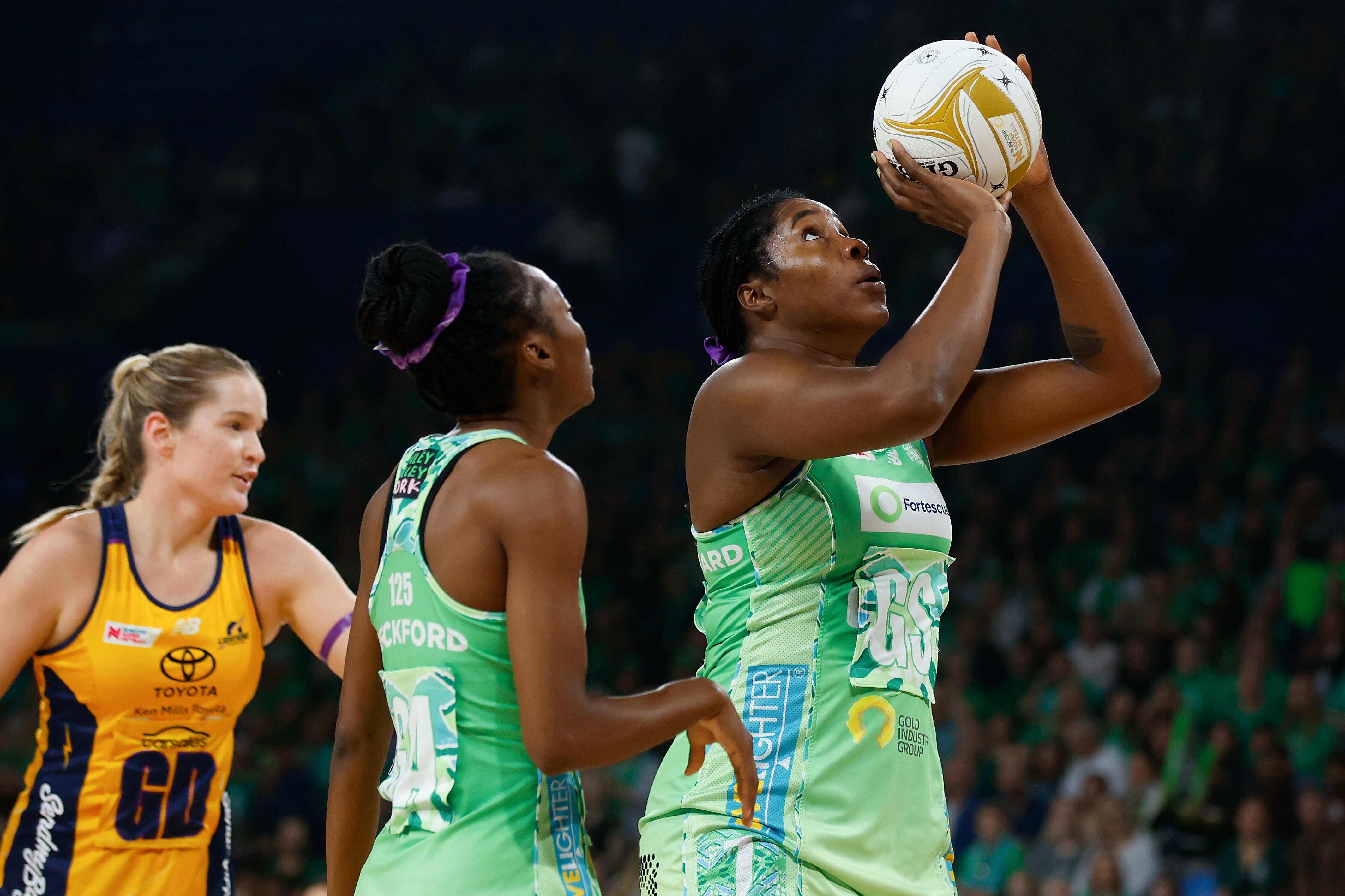 Thunderbirds smash 'shattered' Vixens to reach Super Netball grand ...