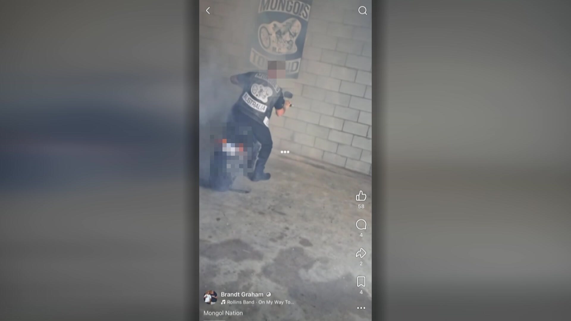 Video posted to Facebook by Brandt Graham - ABC News