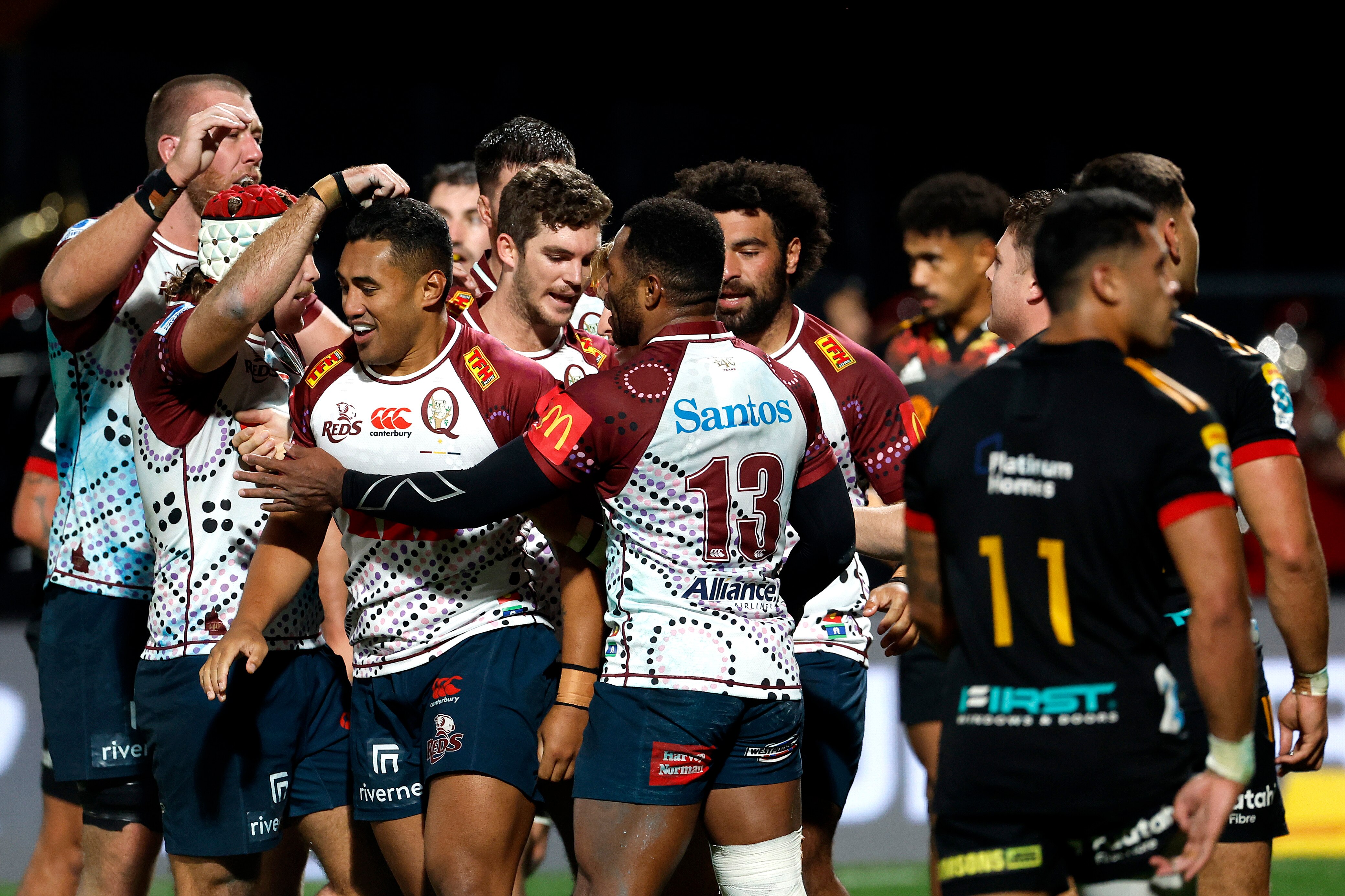 Queensland Reds earn first Super Rugby Pacific win in New Zealand in 10 ...