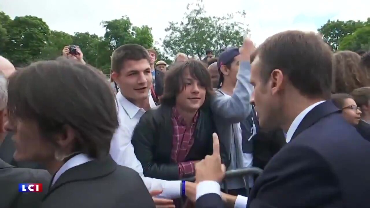 French President Emmanuel Macron scolds teen for calling him 'Manu ...