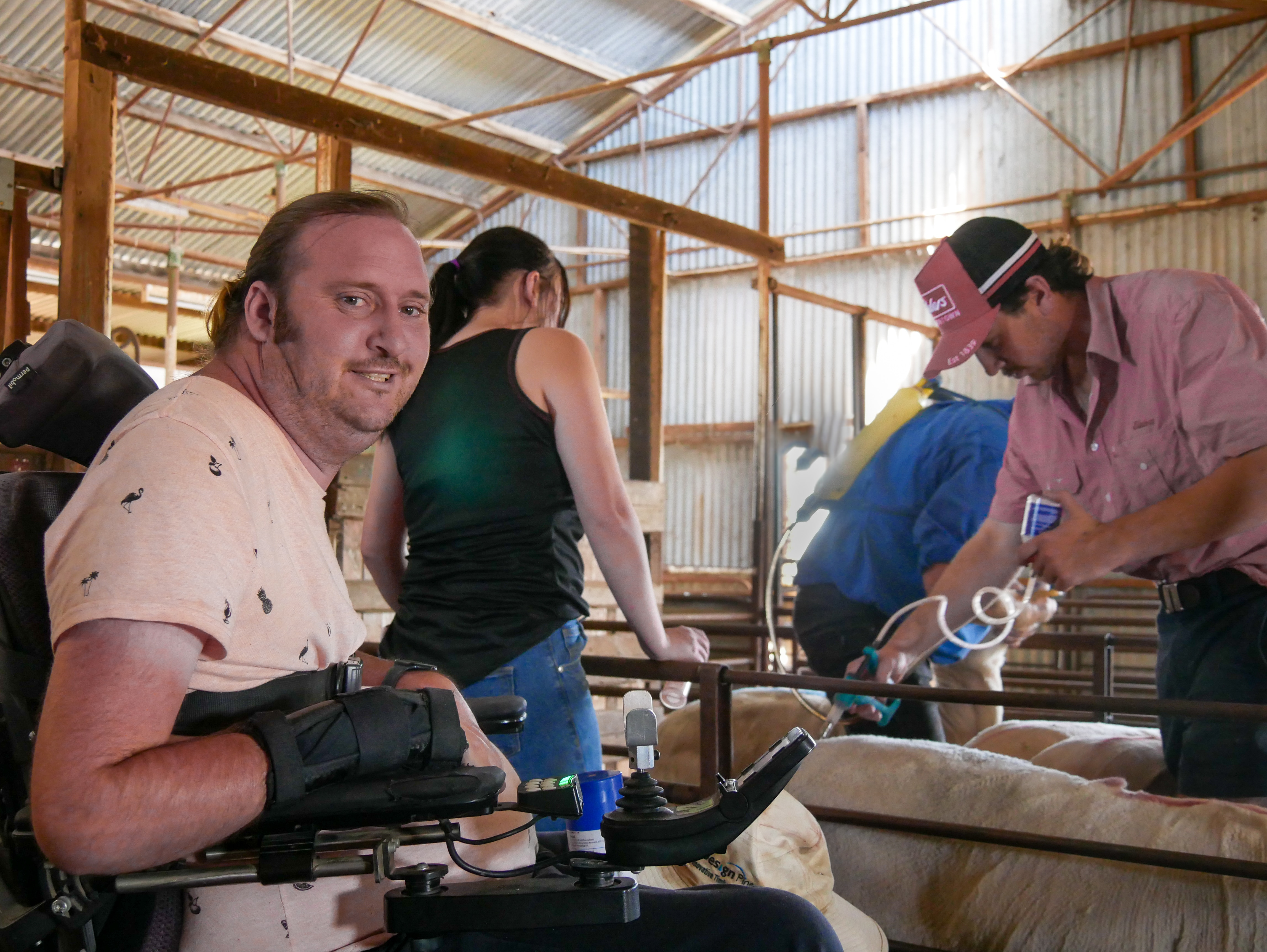 Bordertown sheep farmer Stuart Staude runs his busy property, and new ...