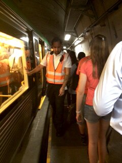 Passengers evacuated off broken down train into tunnel at Perth ...