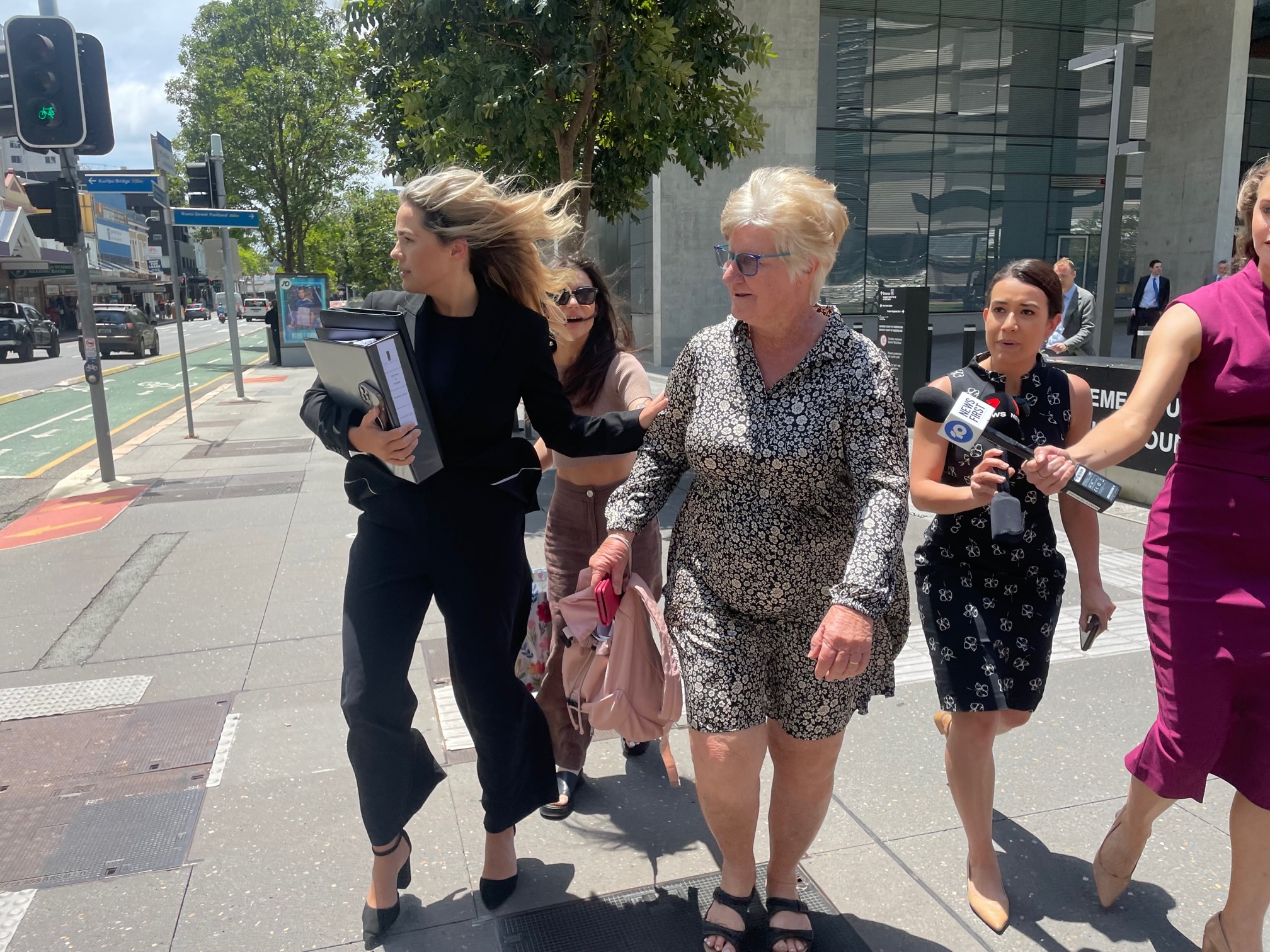Elizabeth Turner walks from court despite helping her son Markis flee ...