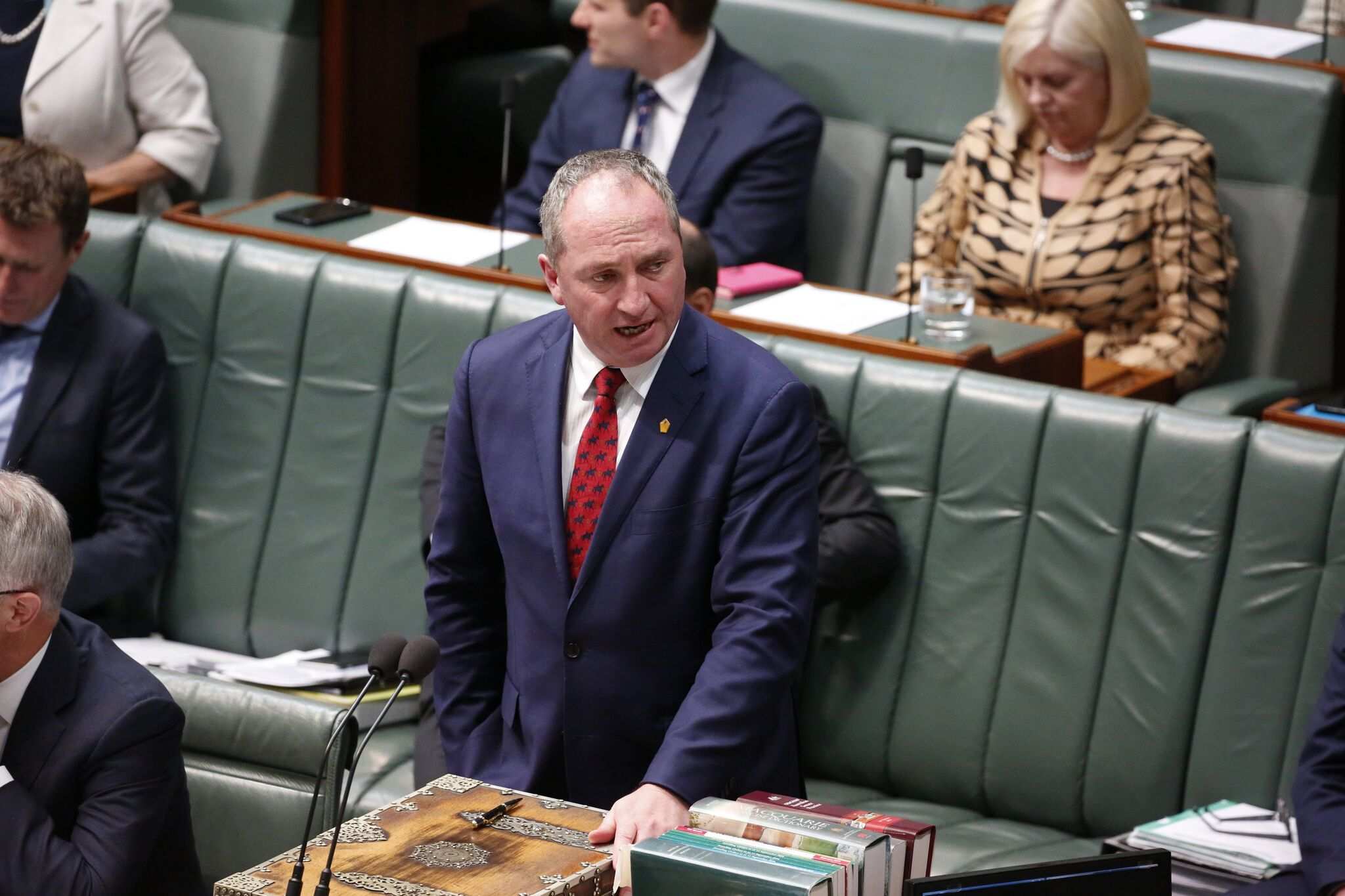 Accusations of division as Barnaby Joyce criticises Liberal colleagues ...