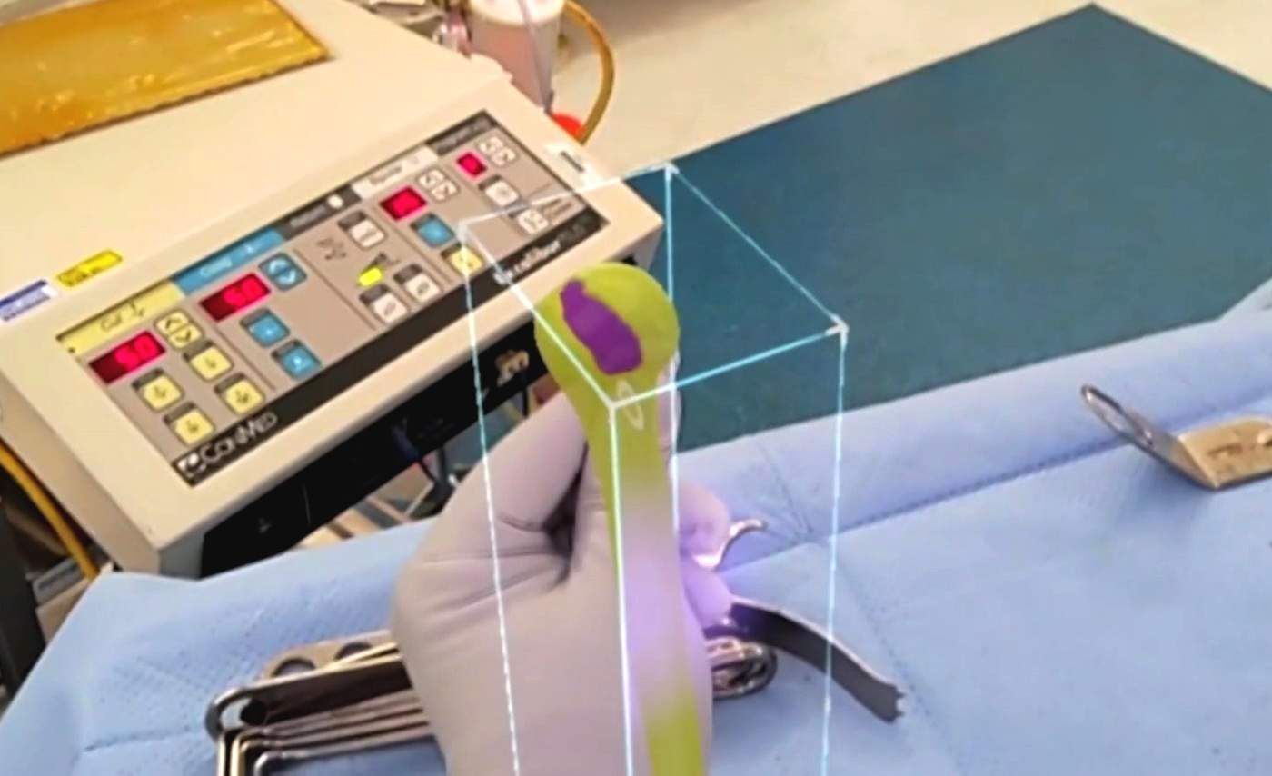 Mixed reality technology allows Brisbane surgeon to operate with the ...