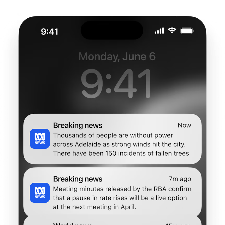 ABC News App - ABC News (Australian Broadcasting Corporation) - ABC News