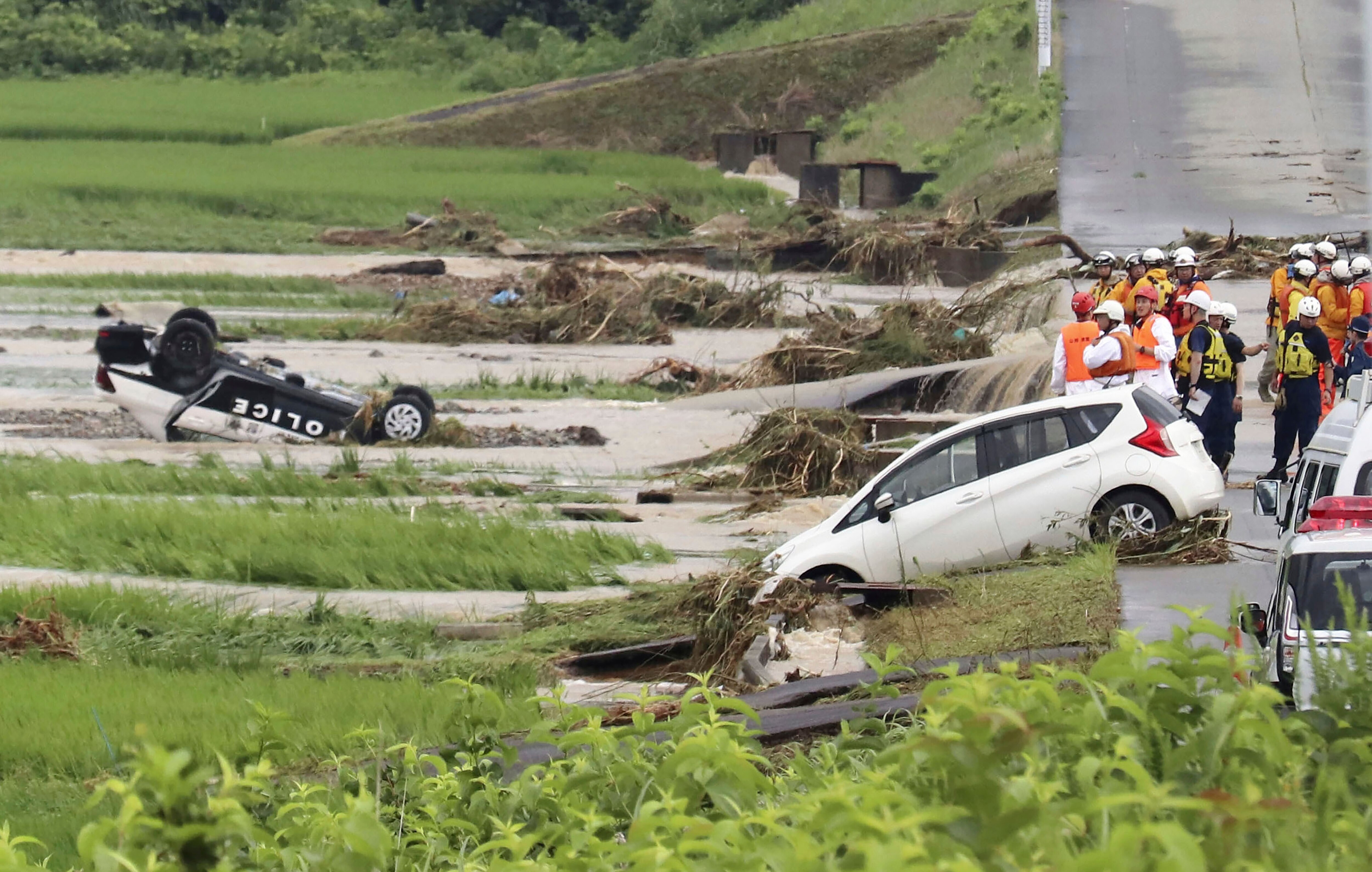Record rainfall sees thousands evacuated in northern Japan as flooding ...