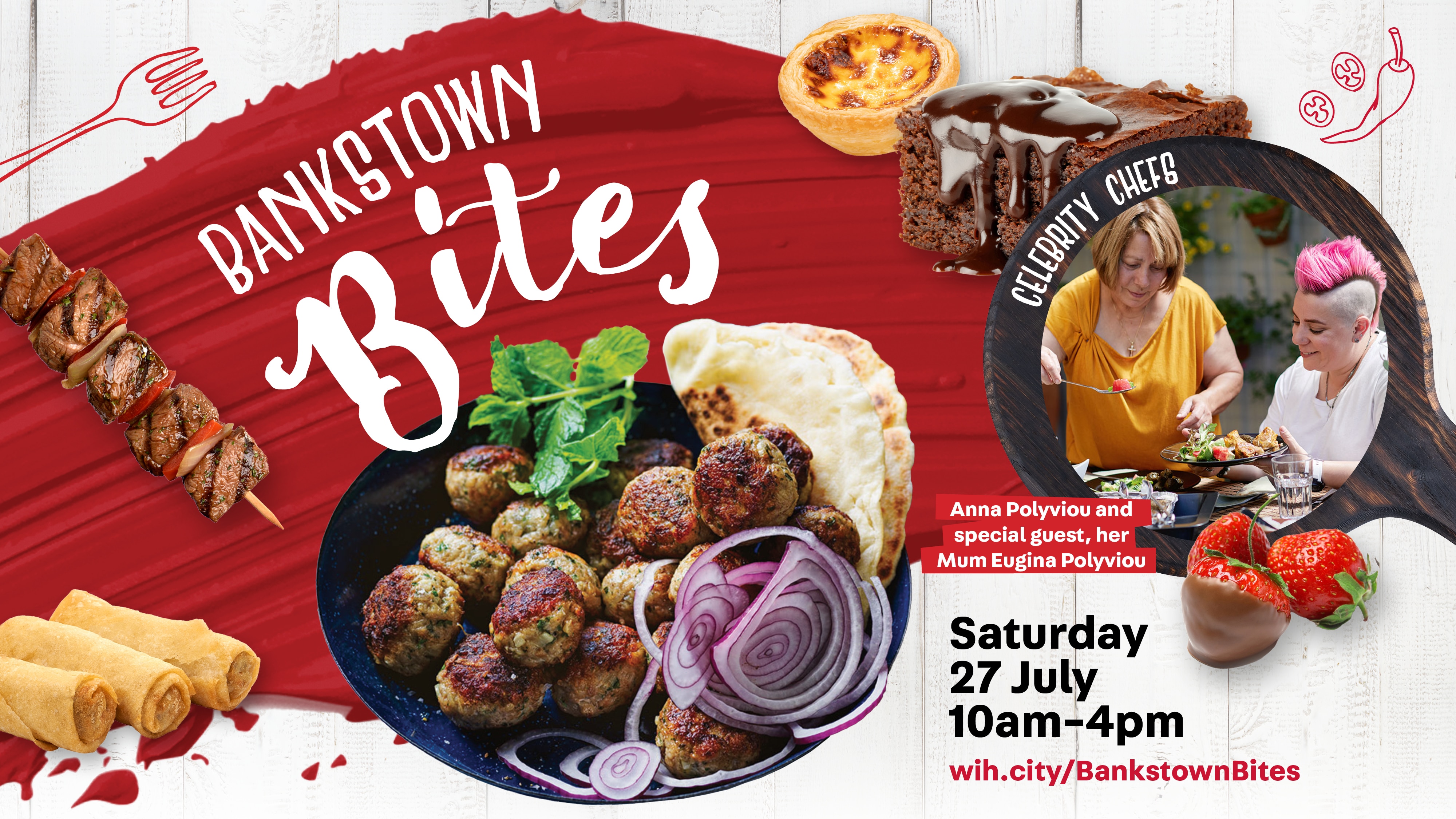 Chef's Challenge with Anna Polyviou live from Bankstown Bites - ABC listen