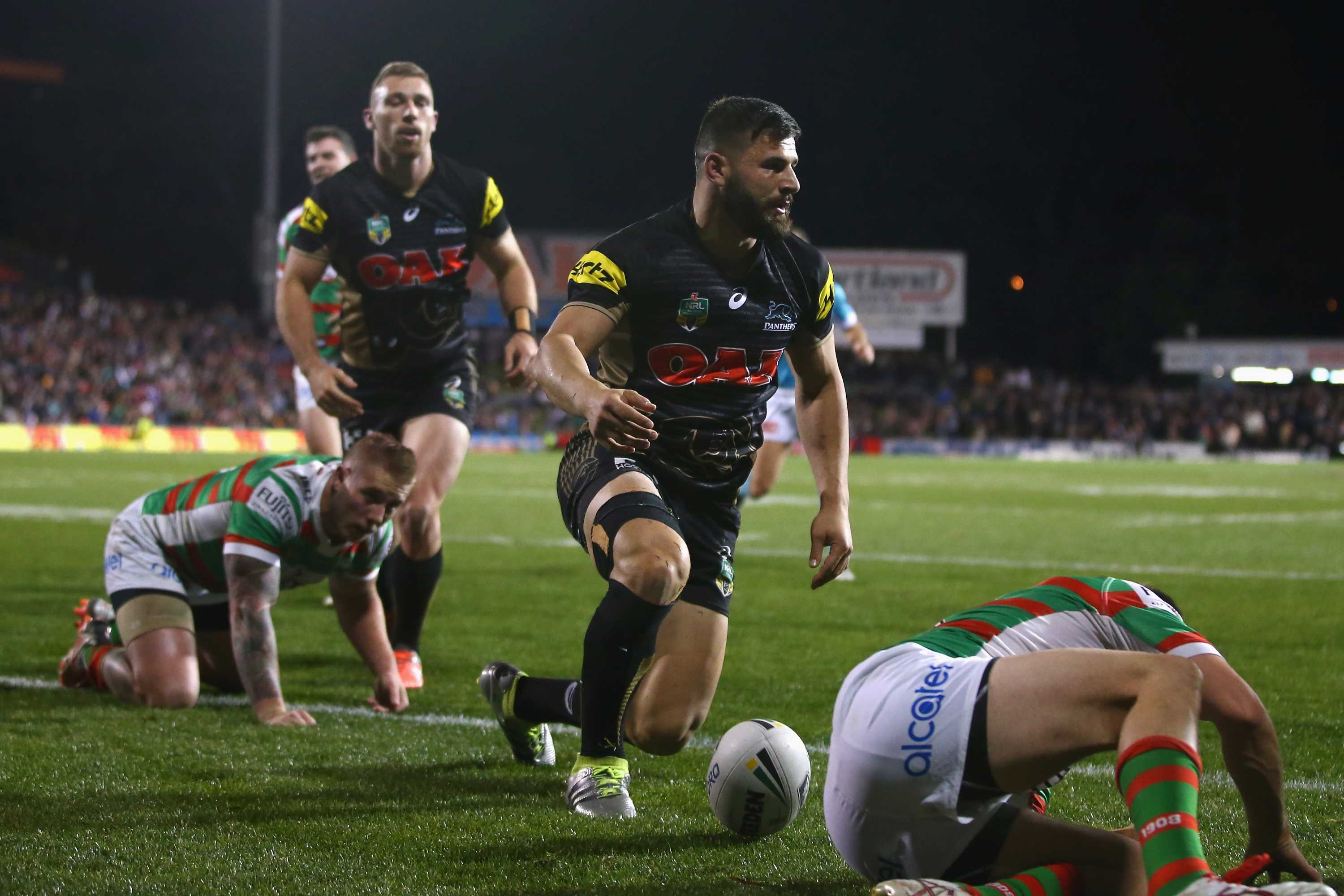 Penrith Panthers hold off South Sydney Rabbitohs for 28-26 win at ...