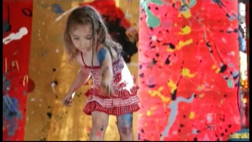 Four-year-old Melbourne artist shows in NY - ABC News