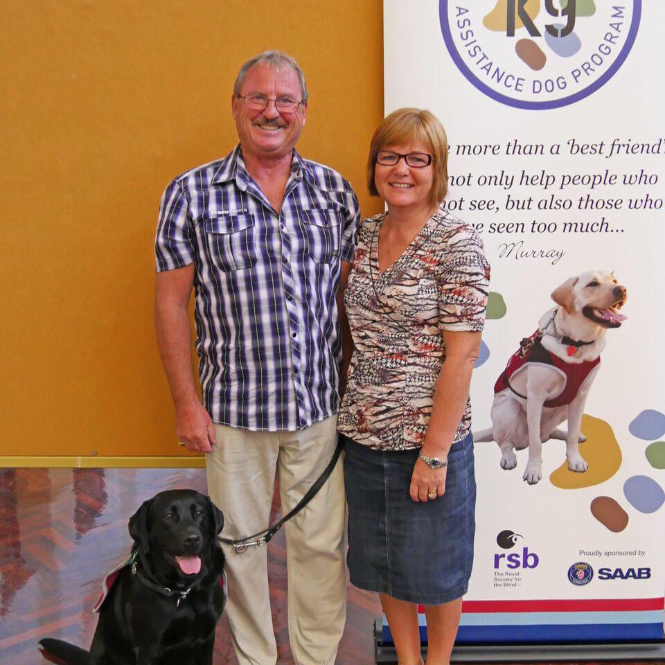 Dogs helping retired servicemen with PTSD through Operation K-9 - ABC News