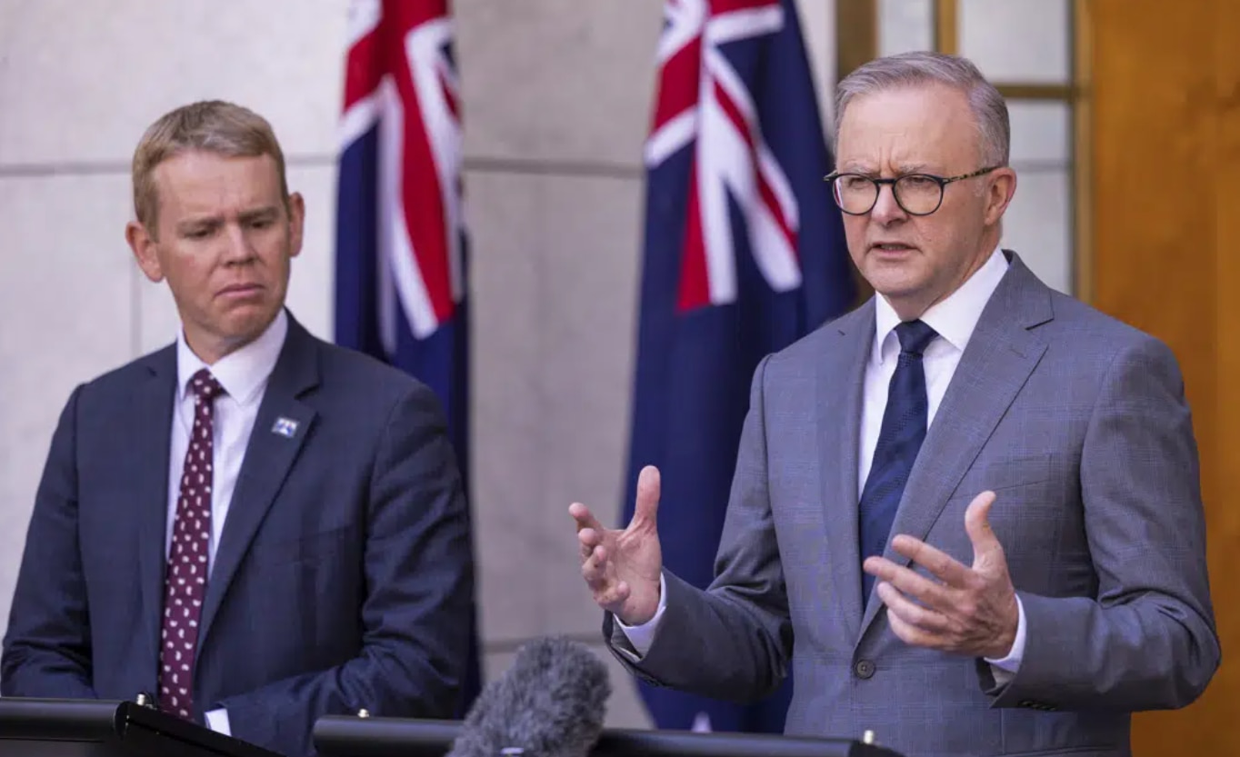 Anthony Albanese arrives in New Zealand to meet with PM Chris Hipkins ...
