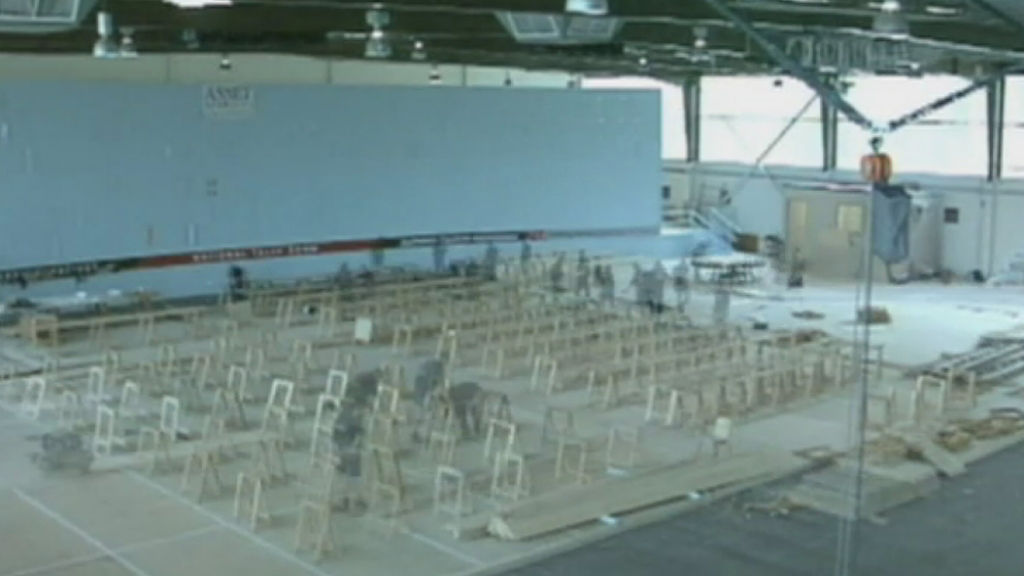 Watch time lapse footage of the National Tally Room tally board being ...