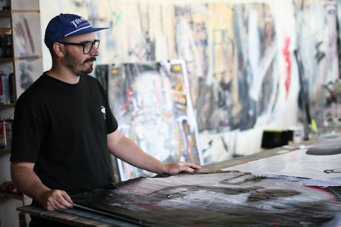 Melbourne artist Rone takes a break from island holiday to paint ...