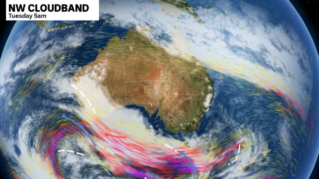 A front to spread a cloudband across the nation this week - ABC News