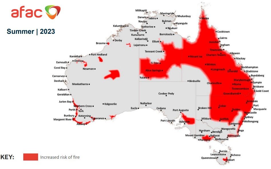 Recent rain eases immediate fire risk, but heatwaves a concern heading ...